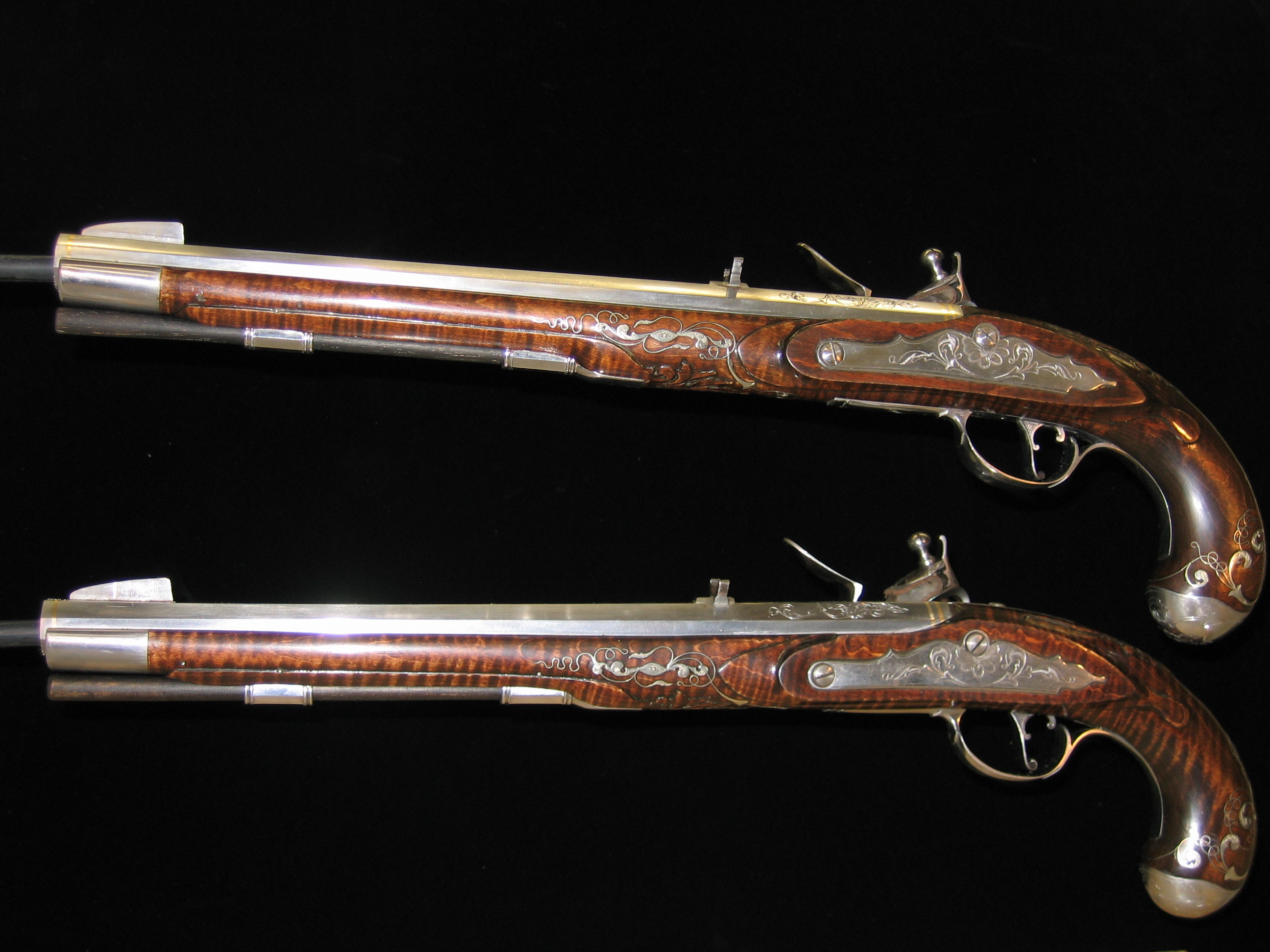 Cased Pair of Pistols (Project 18) – David Price Flintlocks